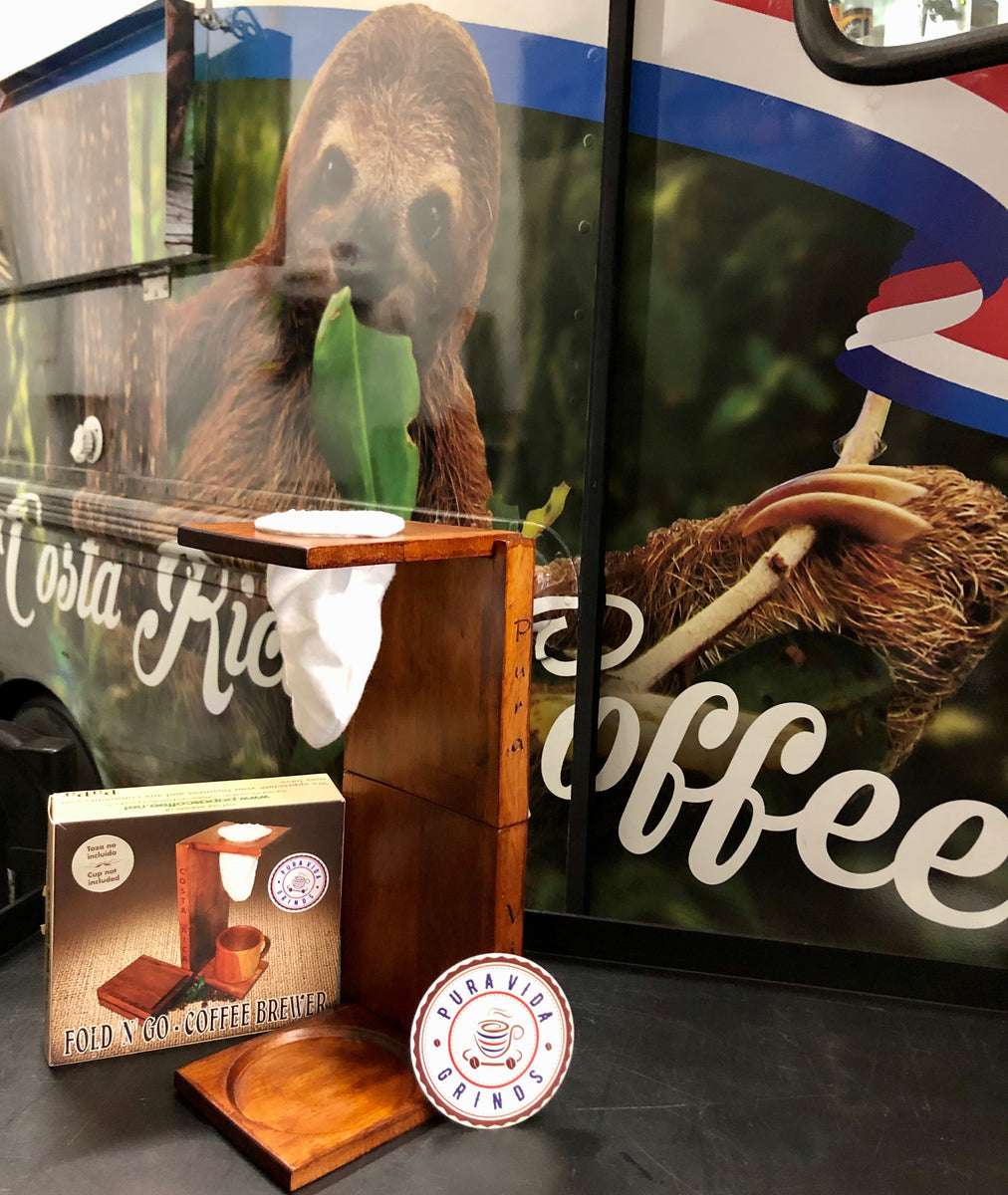 Chorreador (Costa Rican Coffee Brewer) – Pura Vida Grinds